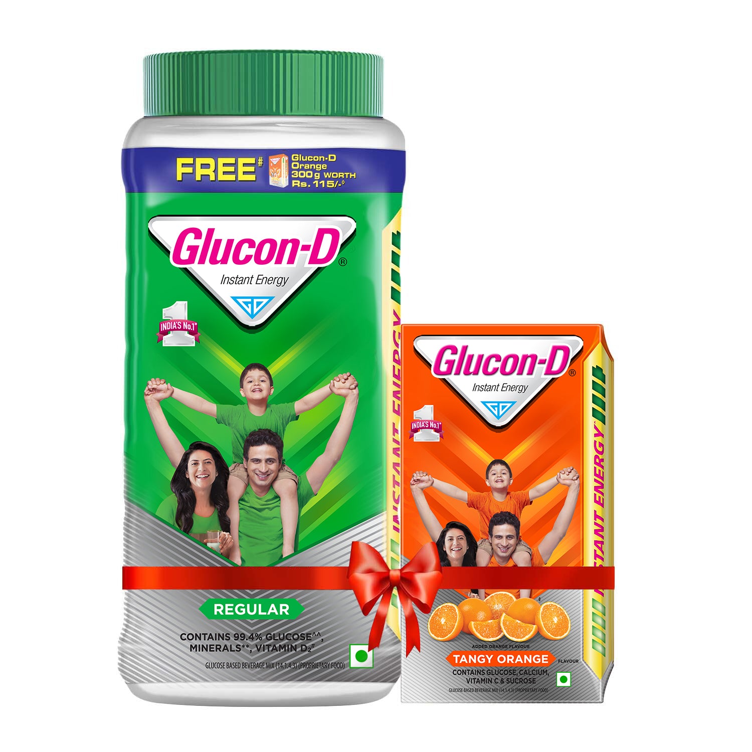 Glucon-D Instant Energy Health Drink Regular 1 kg Jar (Get Tangy Orang ...