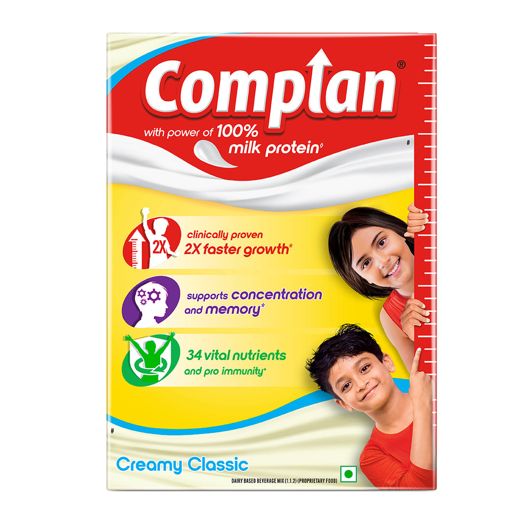 Complan: Clinically Proven Nutritional Drink for Child Growth – ZydusMart by Zydus